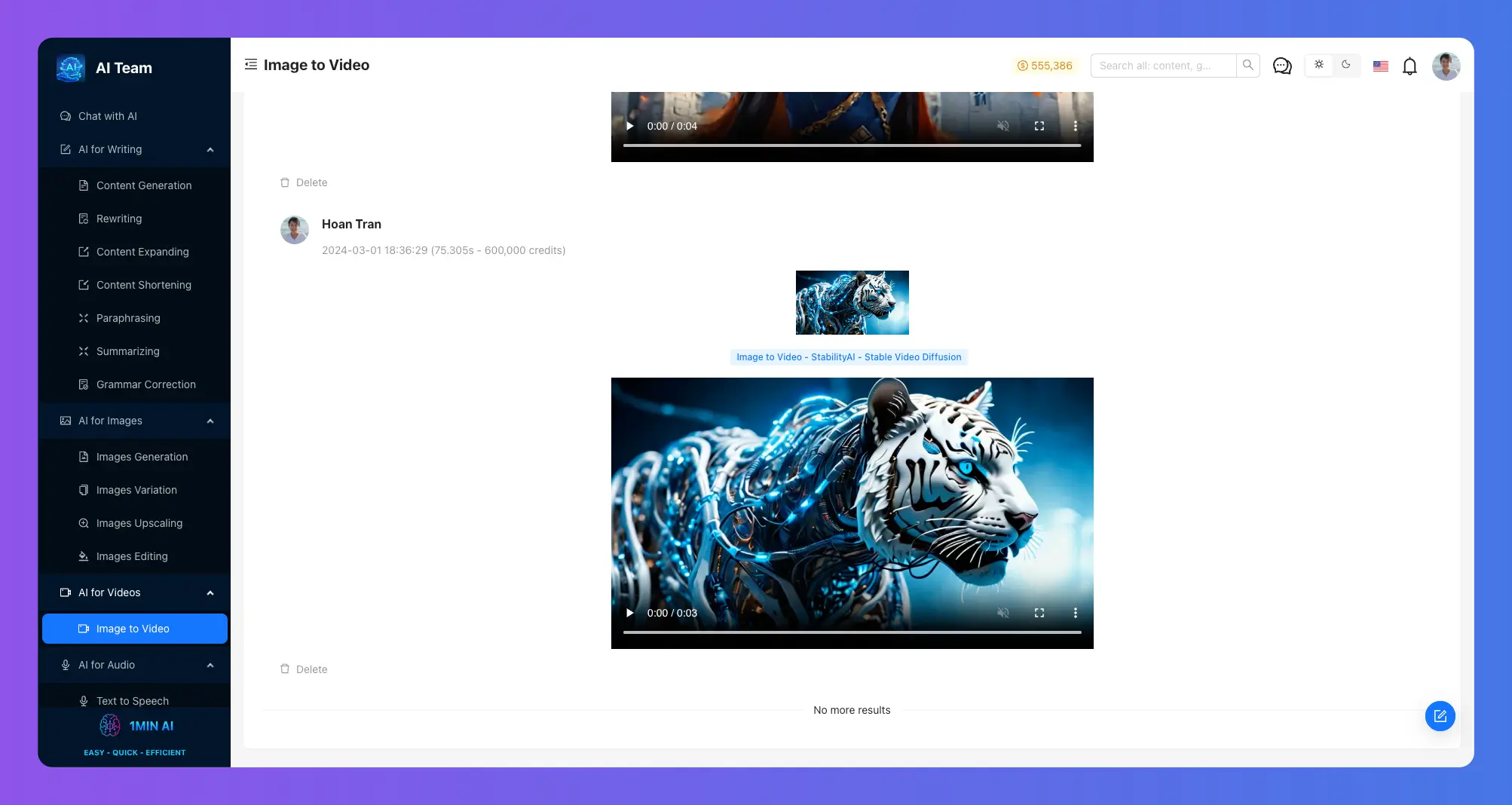 1minai-text-to-speech
